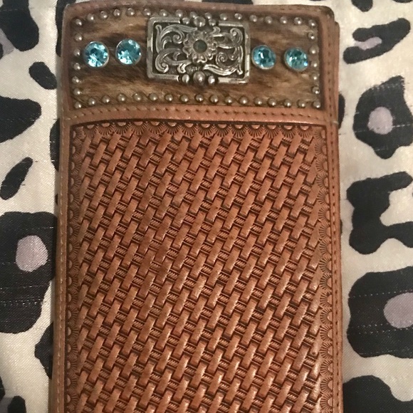 Nocona | Bags | Nocona Womens Bifold Wallet Brown Leather | Poshmark